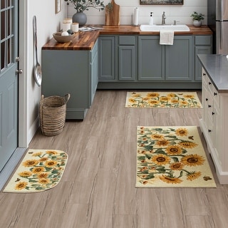 Mohawk Home Fall Sunflowers Kitchen Mat - Bed Bath & Beyond - 37102200