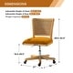 Calcutta Modern Rattan Back Task Chair with Solid Wood Legs by HULALA ...