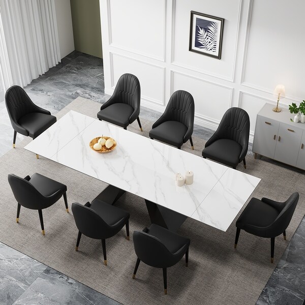 Caren Natural Rattan and Glass Oval Dining Table - Bed Bath & Beyond ...