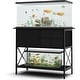 CHERIE HOME 40 Gallon Aquarium Stand,Metal Fish Tank Stand With Drawers ...