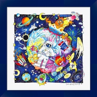 Emma Graham 'Out of This World' Framed Art - Bed Bath & Beyond - 33532854