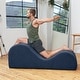 Avana Luvu Lounger - Chaise Lounge Chair for Yoga, Exercise, Stretching ...