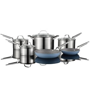 Starfrit 034820-001-0000 10-Piece Stainless Steel Cookware S - Bed Bath ...