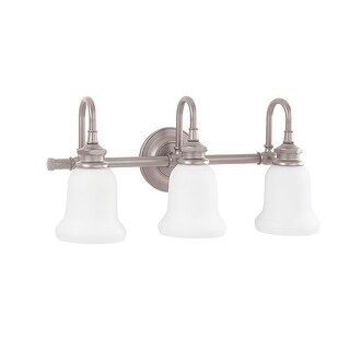 Hudson Valley Lighting 3803 Plymouth 3 Light 19" Wide Bathroom Vanity ...