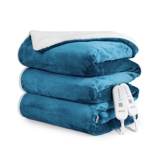 Electric Blanket 84" x 90", Electric Blanket LED Controller 5 settings ...