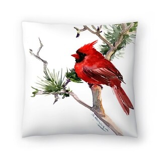 Cardinal Bird - Decorative Throw Pillow - Bed Bath & Beyond - 31034252