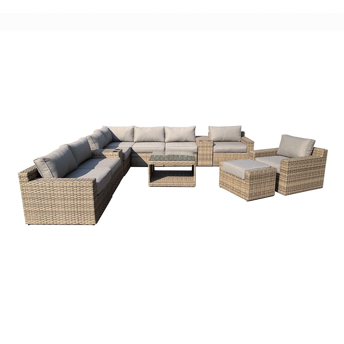 Avalon Bay 12-piece Deep Seating Set - Bed Bath & Beyond - 33750592