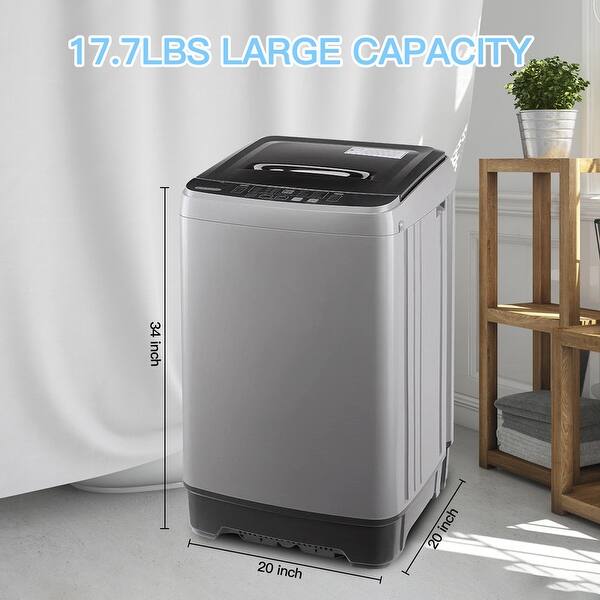 Jeremy Cass Portable Compact Washing Machine, Full-Automatic Laundry ...