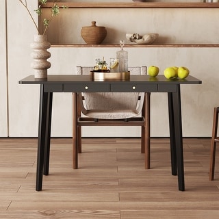 Modern Convertible Dining Table with Built-In Storage Perfect for Space ...