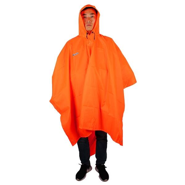 BLUEFIELD Authorized Camping Hooded Rainwear Riding Raincoat Rain ...