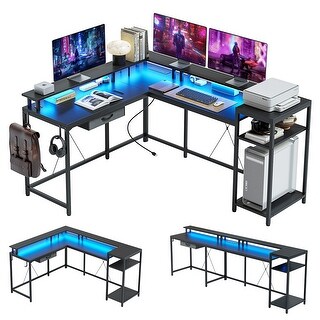 L Shaped Gaming Desk 68" - Bed Bath & Beyond - 38369751