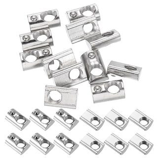 Half Round Roll in Spring t Nuts, Carbon Steel t Slot Spring Nut - Bed ...