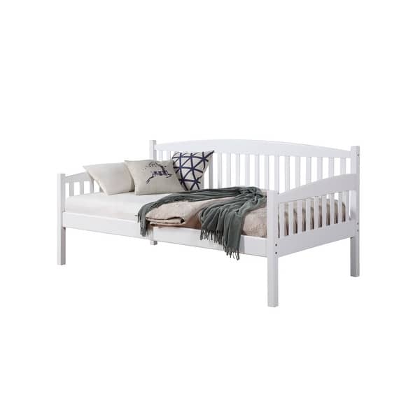 Caryn Multifunctional Twin Daybed with Slatted Panel Armrest and ...
