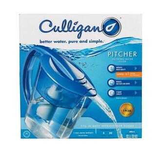 Culligan PIT-1 Drinking Water Filter Pitcher, 2 Quart - Bed Bath ...