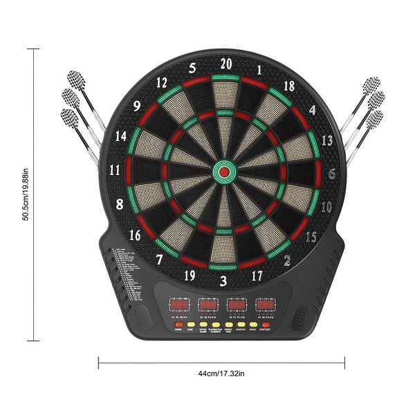 Electronic Dart Board with 6 Darts Innovative Dart Machine - Bed Bath ...