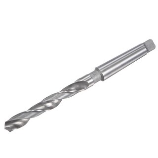 15mm High-speed Steel Twist Drill Bit with MT2 Morse Taper Shank, 220mm ...
