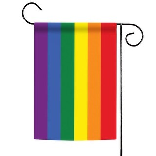 Rainbow Pride Outdoor Garden Flag 18" x 12.5" - Bed Bath & Beyond ...