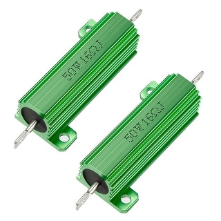 50W 16 Ohm Aluminium Housing Chassis Mount Wirewound Power Resistor ...