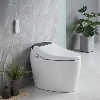 Alvana Smart Toilet with Remote Control Panel and Child Mode - Bed Bath ...