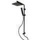 Kingston Brass Claremont Wall Mount Rain Drop Shower System with Hand ...