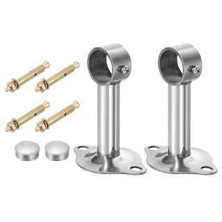3 Set Ceiling Mount Curtain Rod Bracket - Bed Bath & Beyond - 42325408