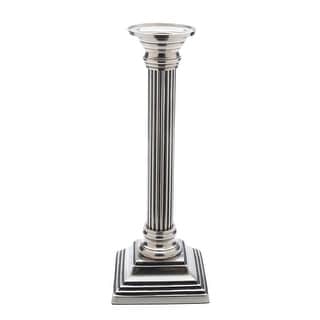 Pewter Square Base Column Candlestick - 4.5x4.5x16 - Bed Bath & Beyond ...