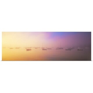 "Morning Fog Chatham Harbor Cape Cod MA" Poster Print - Bed Bath ...