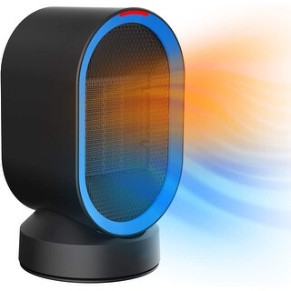 Small Space Heater Oscillating Heater Fast Heating Ceramic Desk Heater ...