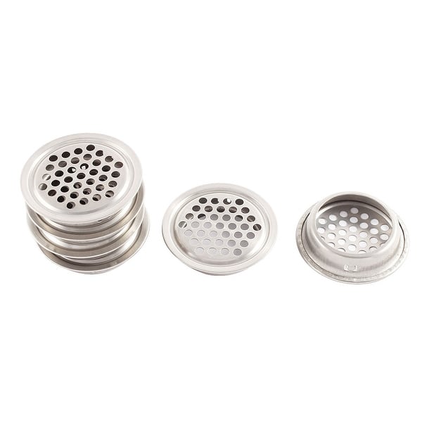 Metal 3.4cm Bottom Dia Perforated Round Mesh Air Vents Ventilation ...