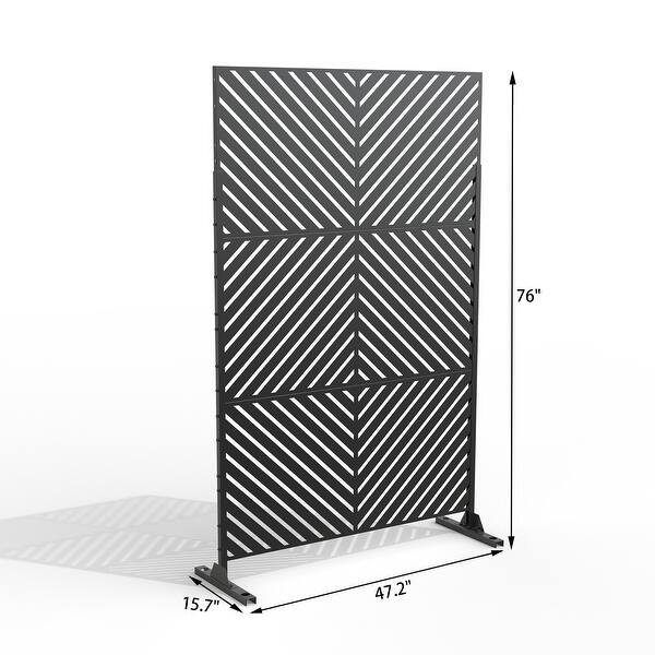 2Set Outdoor Privacy Metal Screens and Panels for Patio - Bed Bath ...