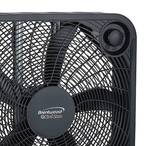 20 Inch Box Fan in Black - Bed Bath & Beyond - 37428518