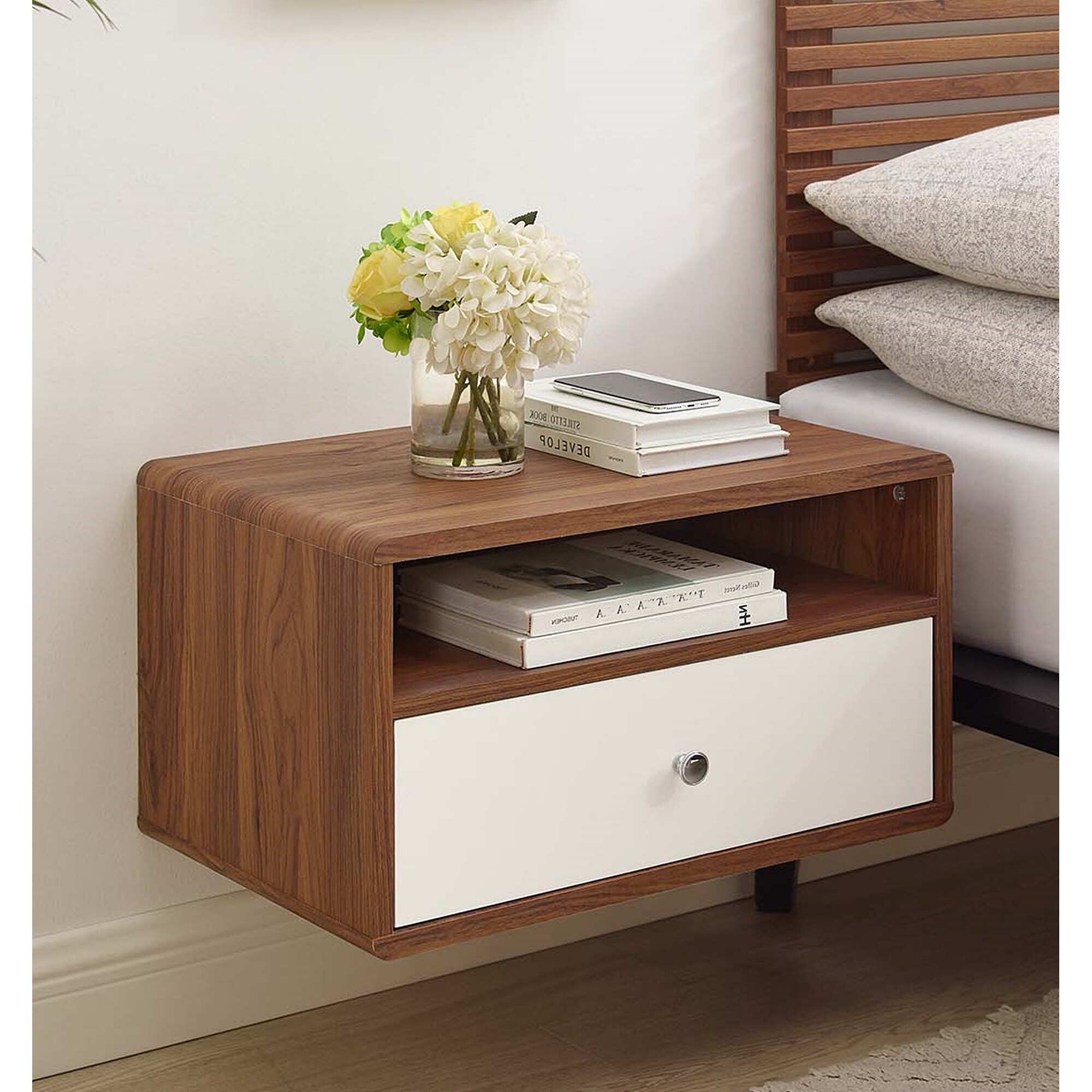Modern two tone nightstands store