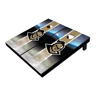 UCF Golden Knights Field Long Strip Matching Gold Themed Cornhole ...