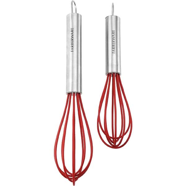 Farberware Professional Silicone Mini Whisks, Set of 2 - Bed Bath ...