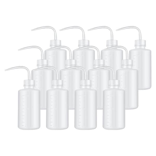 12 Pcs 8oz Lab Squeeze Bottle 250ml Plastic Safety Wash Bottles - Bed ...