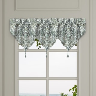 J. Queen New York Nico Window Ascot Valance - Bed Bath & Beyond - 41289052