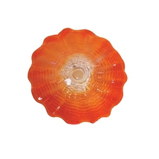 9" Swirling Plate Rim Hand Blown Wall Decoration - Bed Bath & Beyond ...