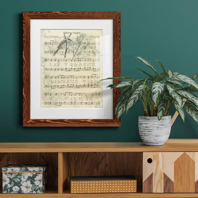 Silent Night-Premium Framed Print - Ready to Hang - Overstock - 33140147