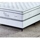 MAXX 15" (EURO TOP) TWIN - Memory Foam Luxury Hybrid Mattress - 7-zone ...