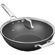Titanium and Ceramic Nonstick Wok pan with lid，12.5 Inch Woks & Stir ...