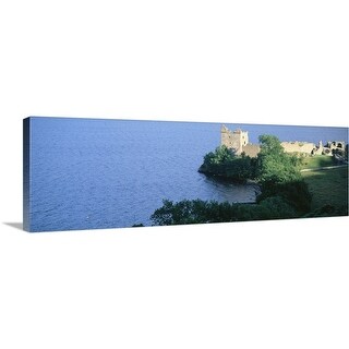 "Scotland, Loch Ness, Castle Urquhart" Canvas Wall Art - Bed Bath ...