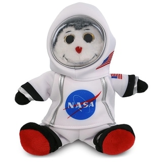 DolliBu Sitting Ladybug Astronaut Plush Toy with Helmet and NASA Suit ...