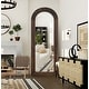 Wooden Frame Ladder-Style Wall Mirror - 64*21 - Bed Bath & Beyond ...