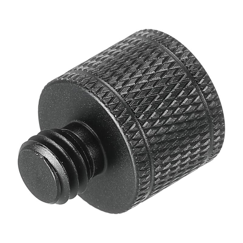 Mic Stand Adapter M6 Female x M8 Male Camera Screw Thread Adapter Black ...