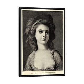 iCanvas "Portrait Of Countess Potocka, In The Dresden Gallery, 19 ...