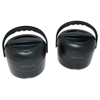 Curtis Stone 2-pack 1.2-Quart Portable Food Warmers Refurbished - Bed ...