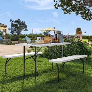 Outdoor Pinic Table Set - Bed Bath & Beyond - 37404453