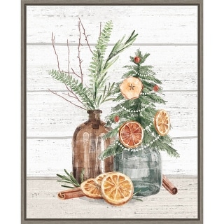 Seasonal Market III by Mary Urban Canvas Art Framed - Sylvie Greywash ...