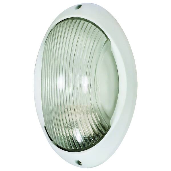 1-Light 11 In. Oval Bulk Head Fixture - Bed Bath & Beyond - 28491154