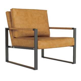 Modern Accent Chair with Metal Frame and Arm - Bed Bath & Beyond - 35423633